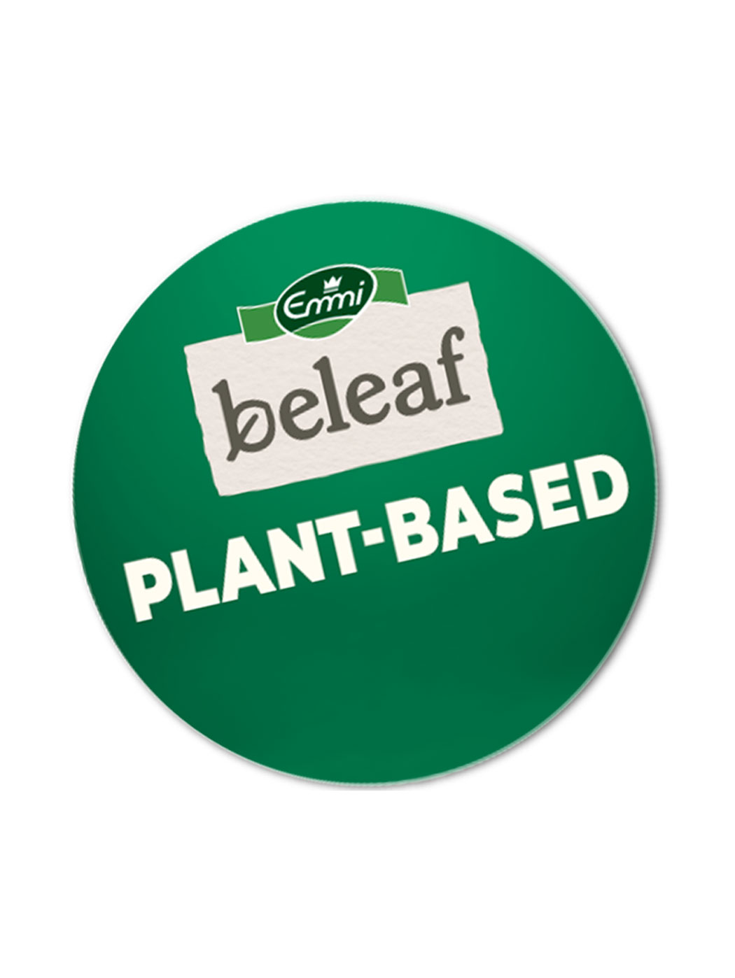 beleaf Sticker "plant based" | Emmi E-Shop