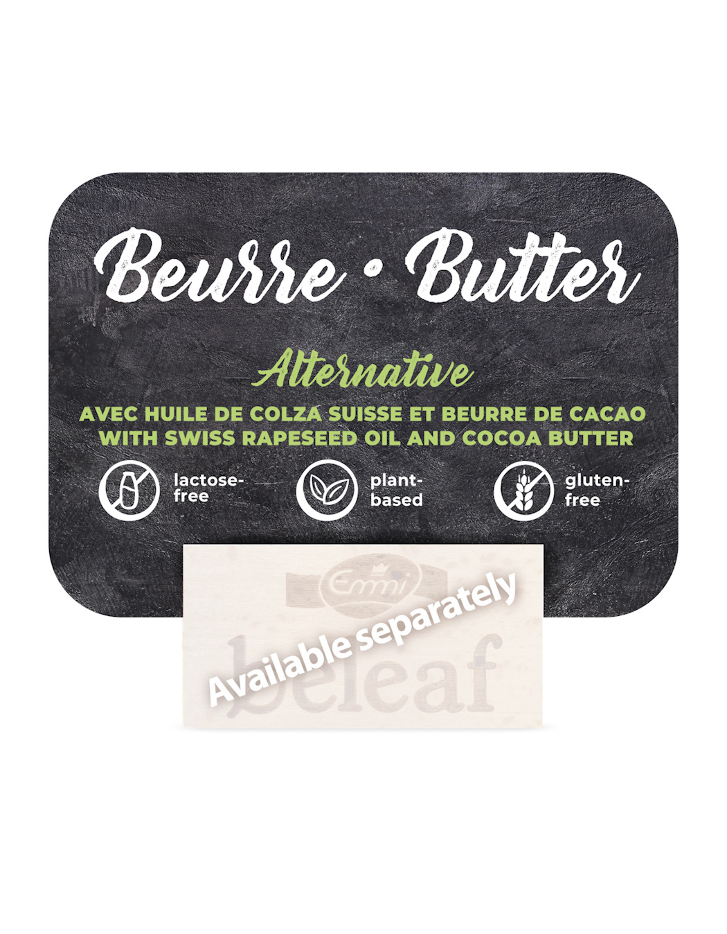 Buffet card Butter Alternative - beleaf | Emmi E-Shop