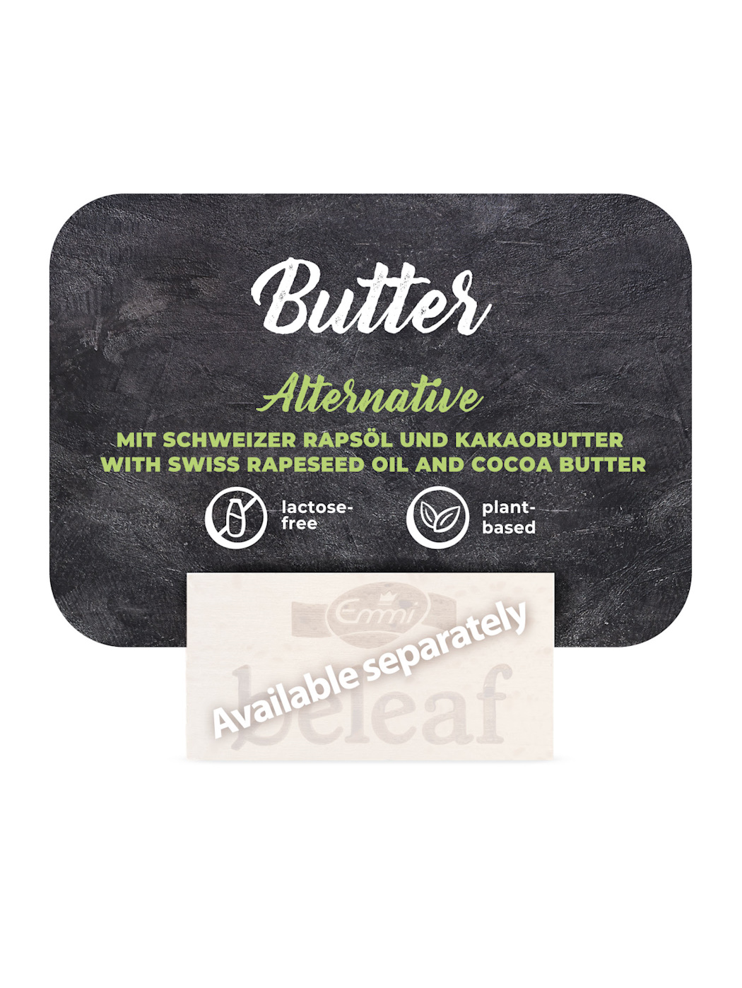 Buffet card Butter Alternative - beleaf | Emmi E-Shop